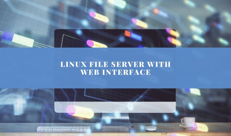 Setting Up A Linux File Server With Web Interface 8183