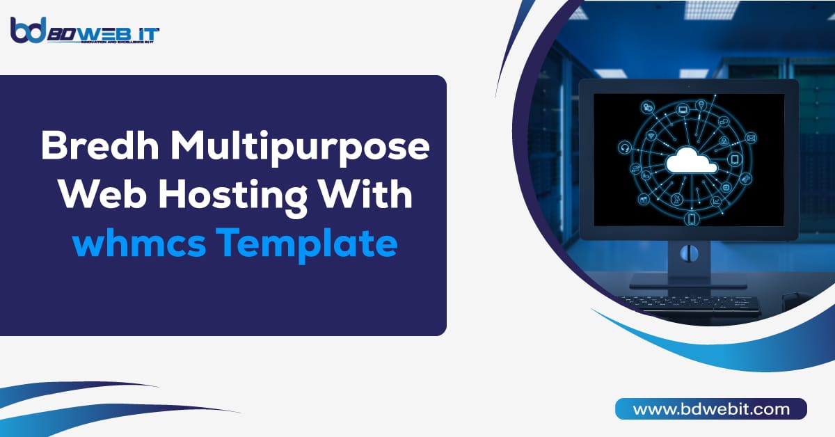 Bredh Multipurpose Web Hosting With whmcs Template
